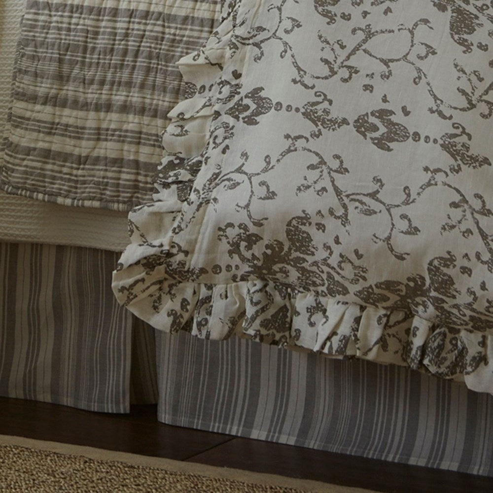 Alaia Duvet Cover Grey - Super King – Linens & More